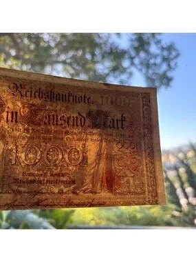 Art | Antique Banknote 191 Germany 1000 Mark Imperial German Empire Old ...